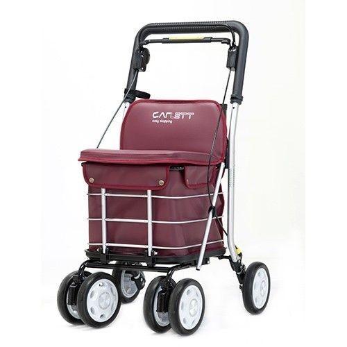 Utilisez le rollator Carlett 800 et son chariot de course